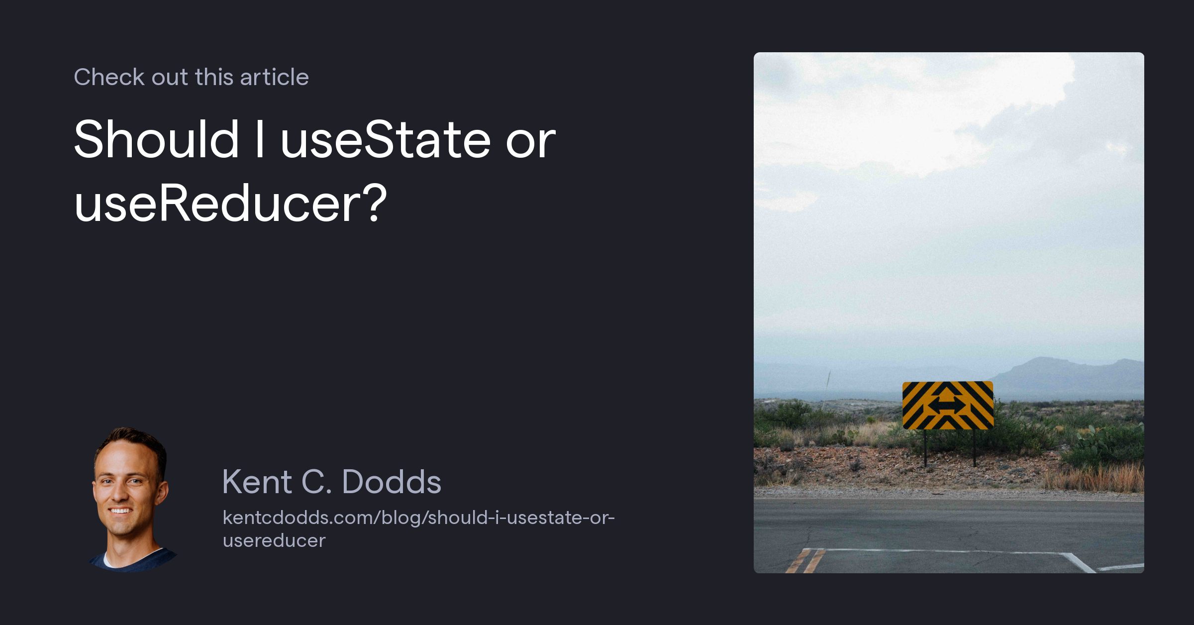 Should I useState or useReducer?